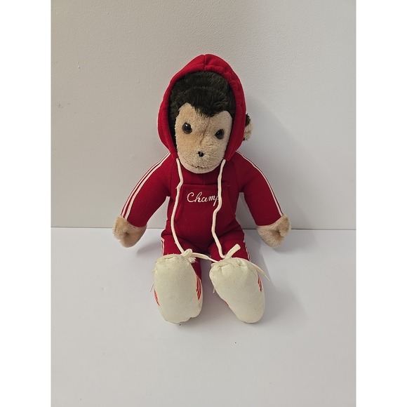 Toys | 197s Champ Monkey Red Jogging Jogger Suit California Stuffed ...